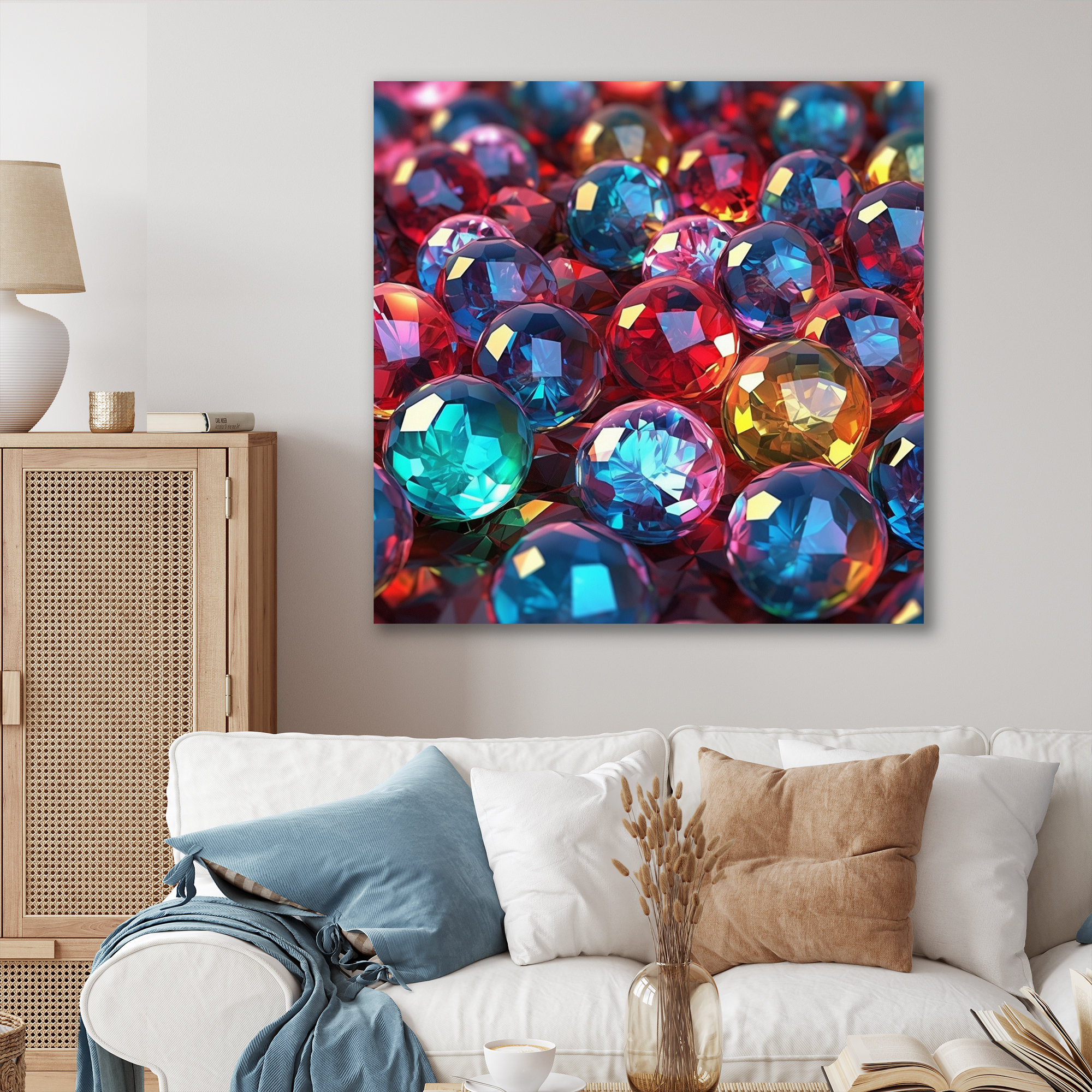 Everly Quinn Mystical Marbles IV - Abstract Shapes Wall Decor | Wayfair